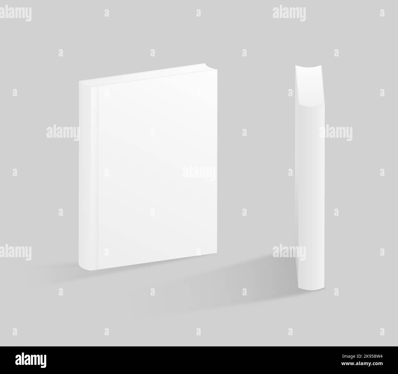 Book layout 3d mockup template Stock Vector Image & Art - Alamy