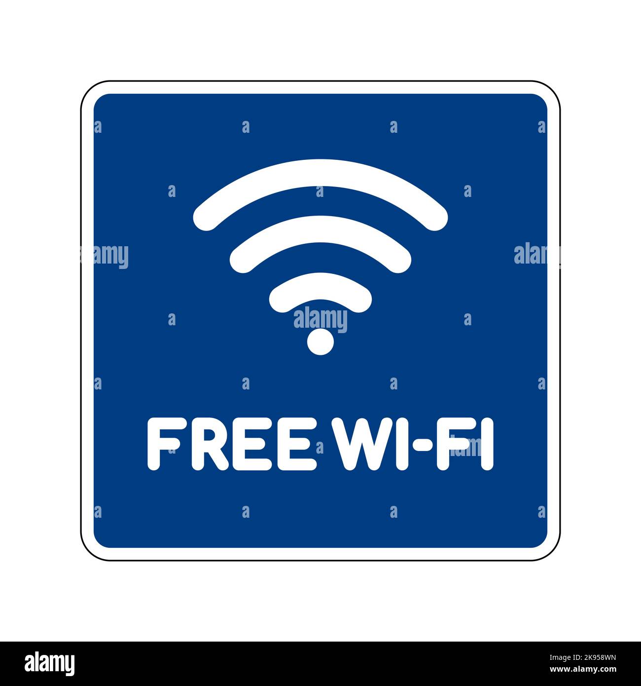 Wifi sticker hi-res stock photography and images - Alamy