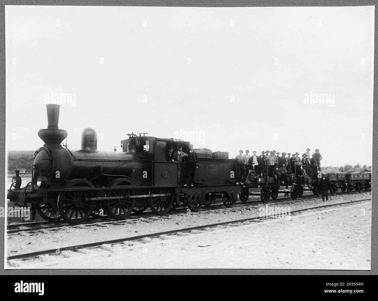 Southern Dalarna Railway, SDJ Lok 5 "Stora Tuna Stock Photo - Alamy