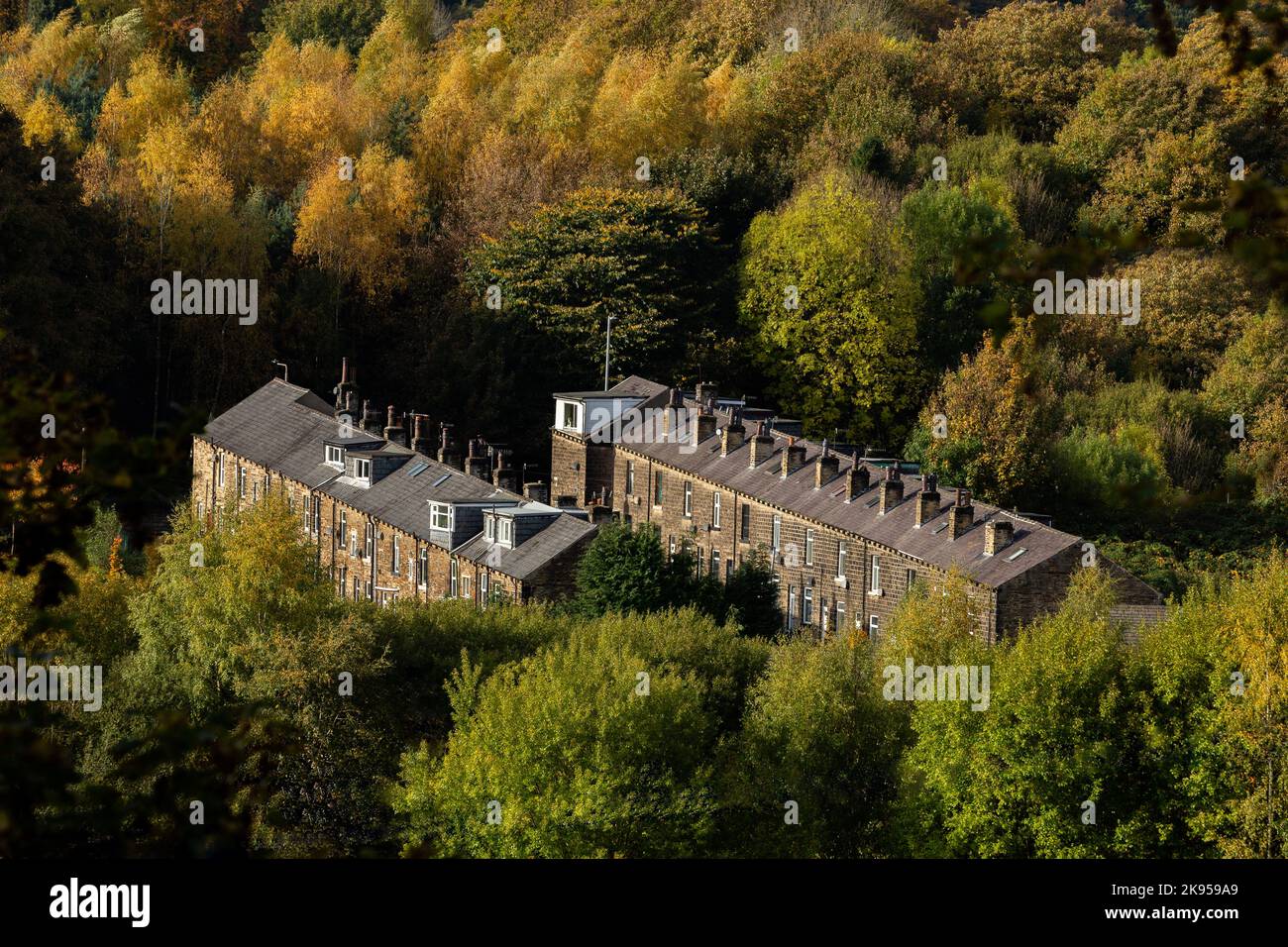 Two up two down house hi-res stock photography and images - Alamy