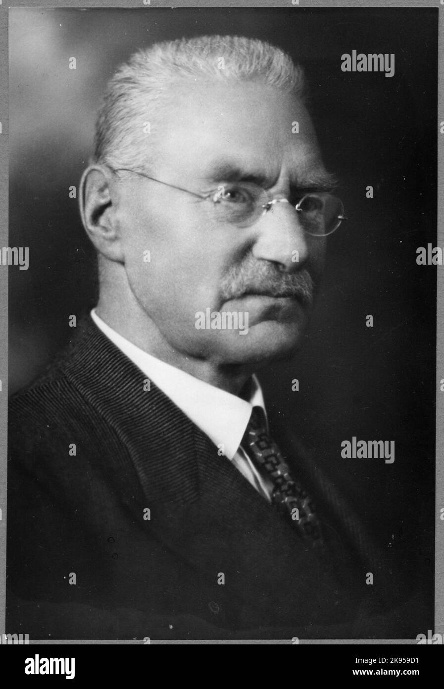 Station masters Ernst L. Rolander Stock Photo - Alamy