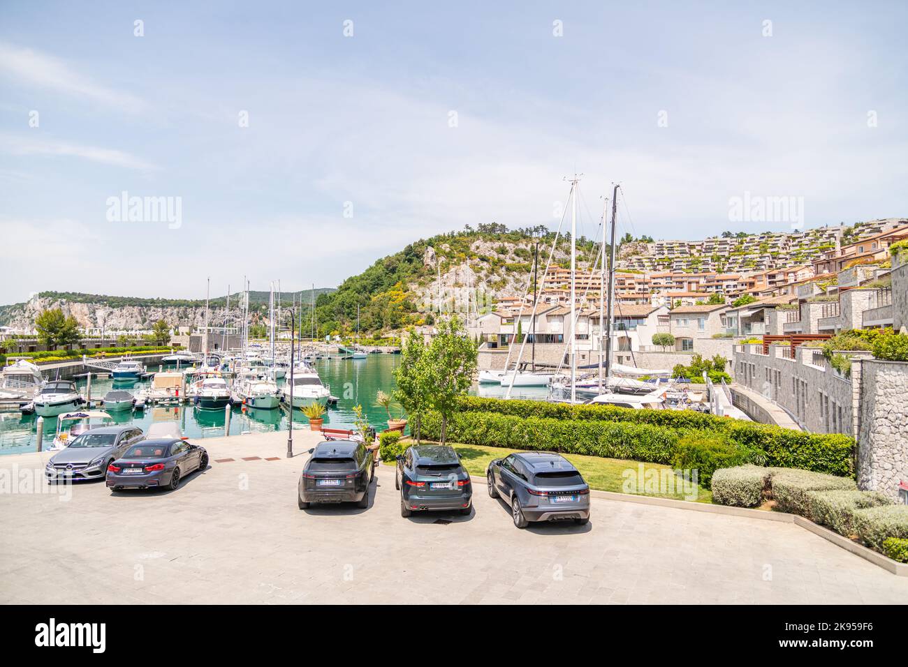 Portopiccolo resort in Sistiana, Italy Stock Photo - Alamy