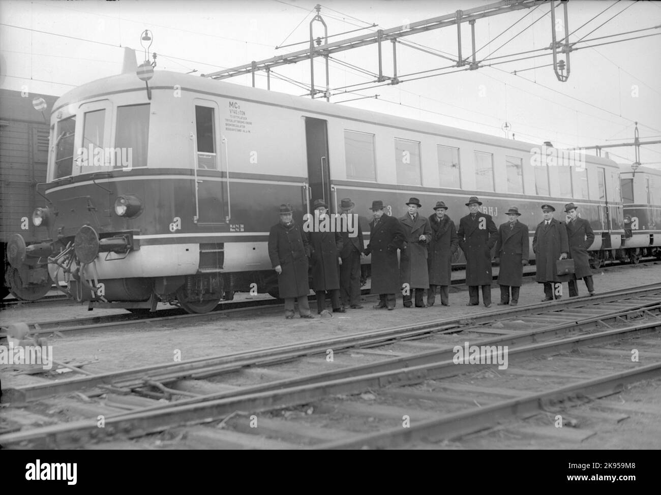 Varberg - Borås - Herrljunga Railway, VBHJ MCO 6 Stock Photo - Alamy