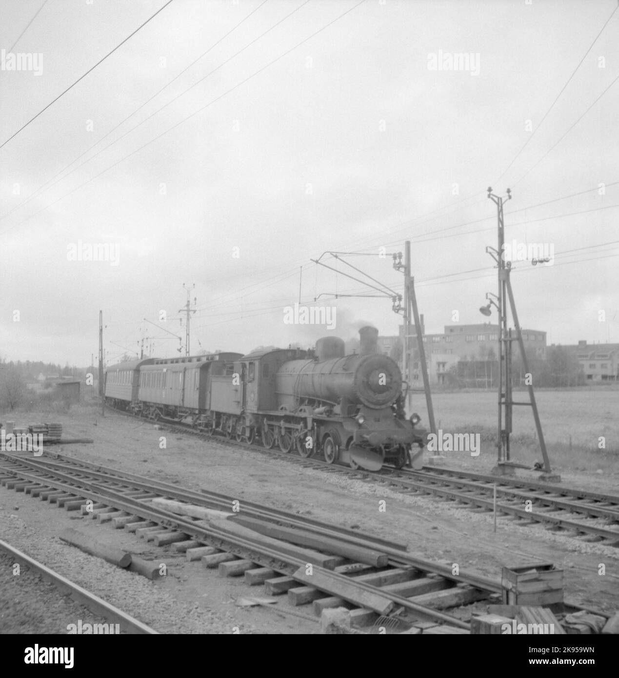 State Railways, SJ A6 -LOK by train Stock Photo - Alamy