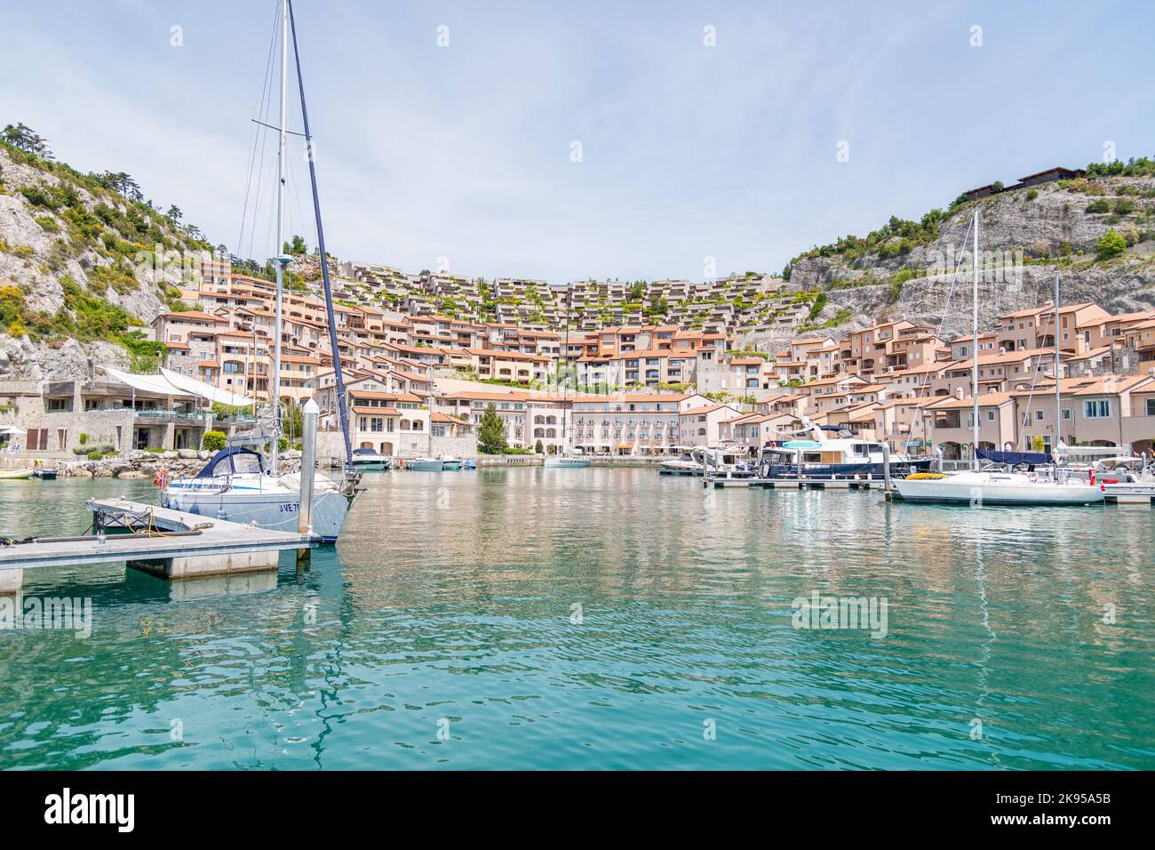 Portopiccolo resort in Sistiana, Italy Stock Photo - Alamy