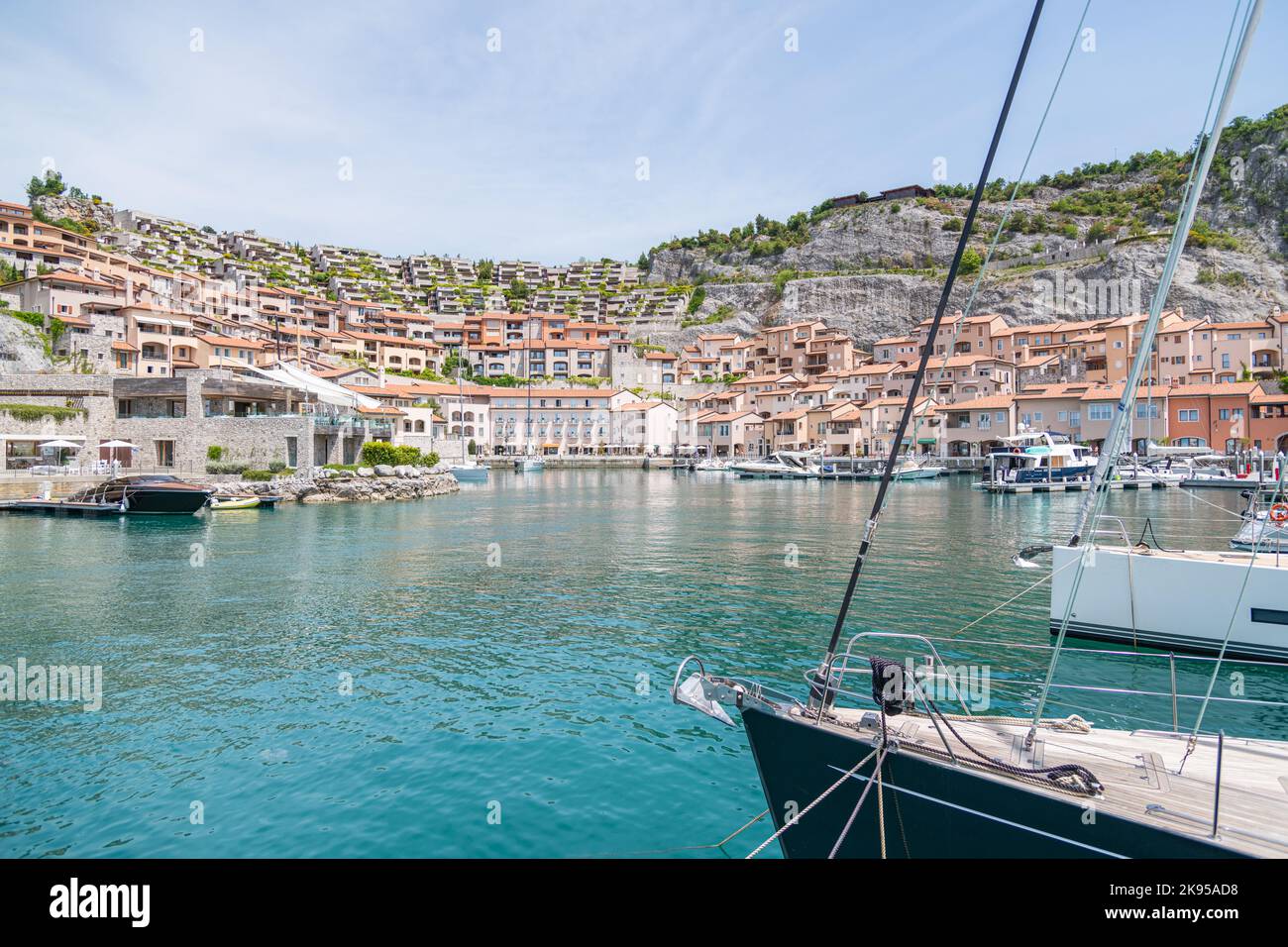 Portopiccolo resort in Sistiana, Italy Stock Photo - Alamy