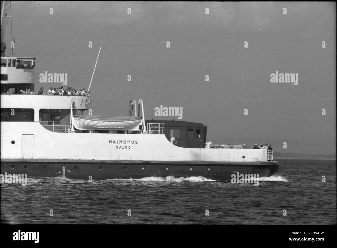 The train ferry between Malmö - Copenhagen Stock Photo - Alamy