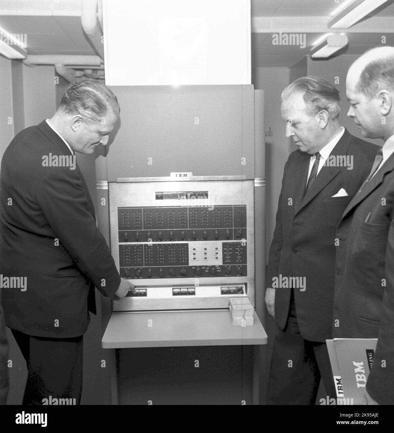 Inauguration of the State Railway's computer system from IBM. Generaid ... Inauguration of the State Railway's computer system from IBM. Generaid ...