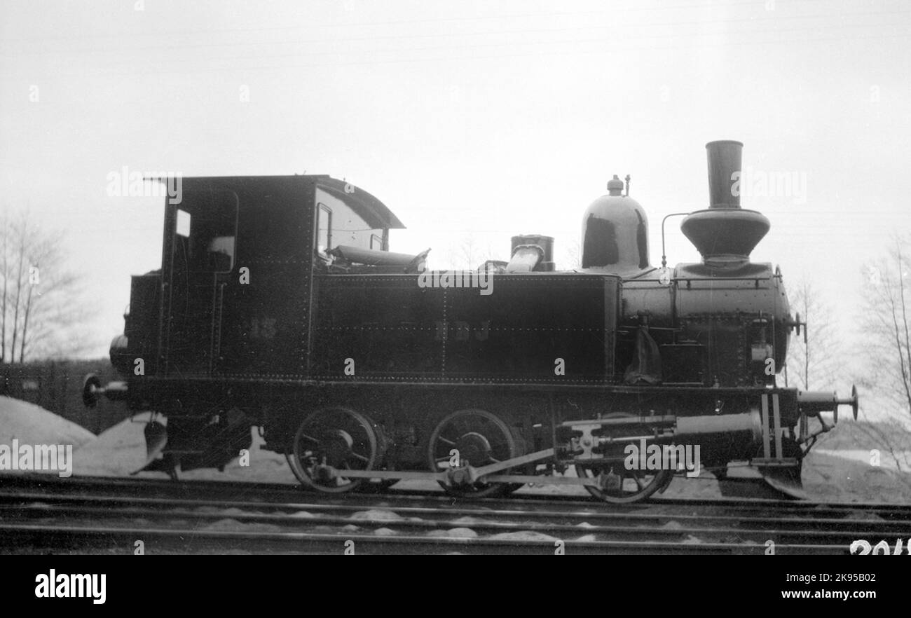 Nora Bergslags Railway, NBJ Lok 13 Stock Photo - Alamy