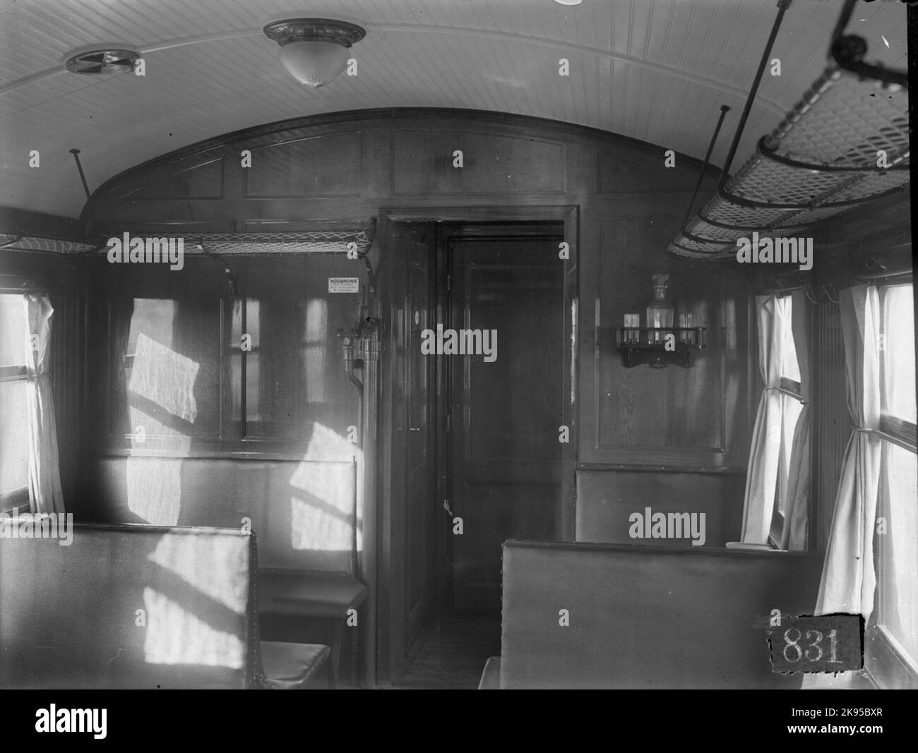 Växjö - Alvesta Railway, Waj BCO 1. Carriage Built in Linköping 1928 ...