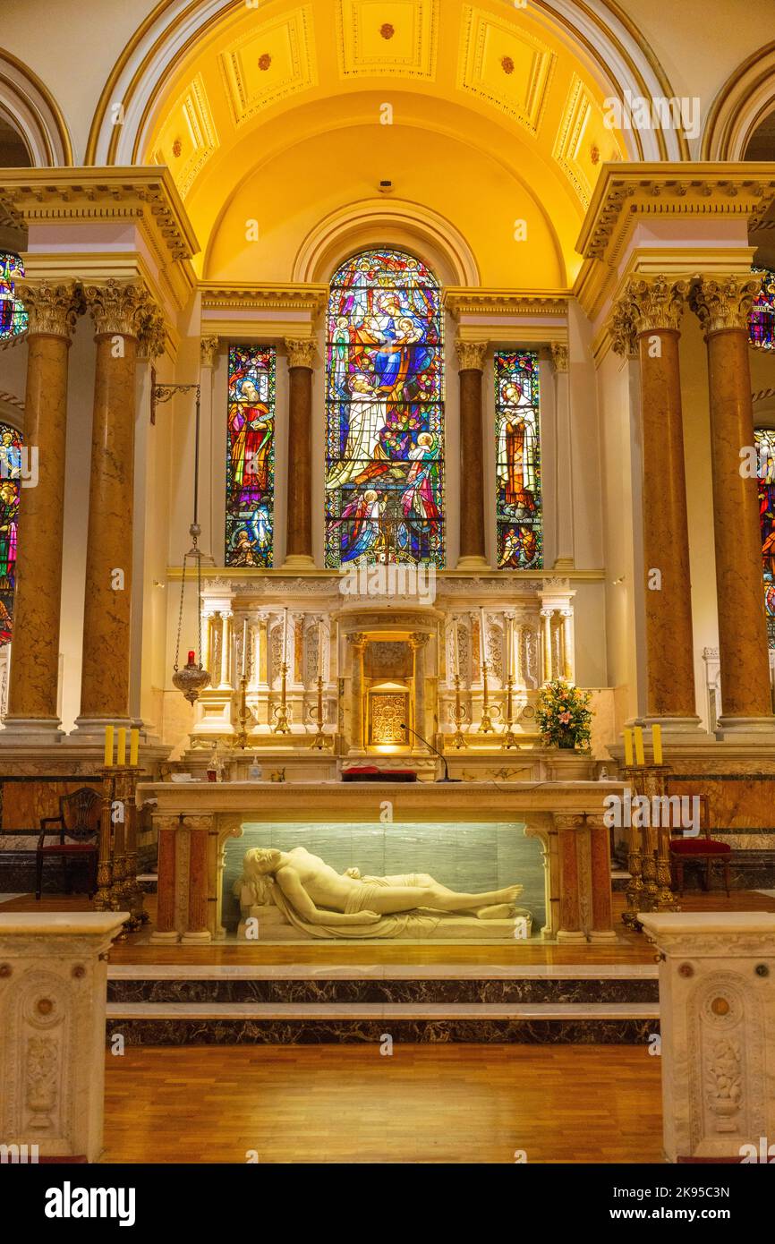 Ireland Eire Dublin Clarendon Street St Theresa's Carmelite Church ...