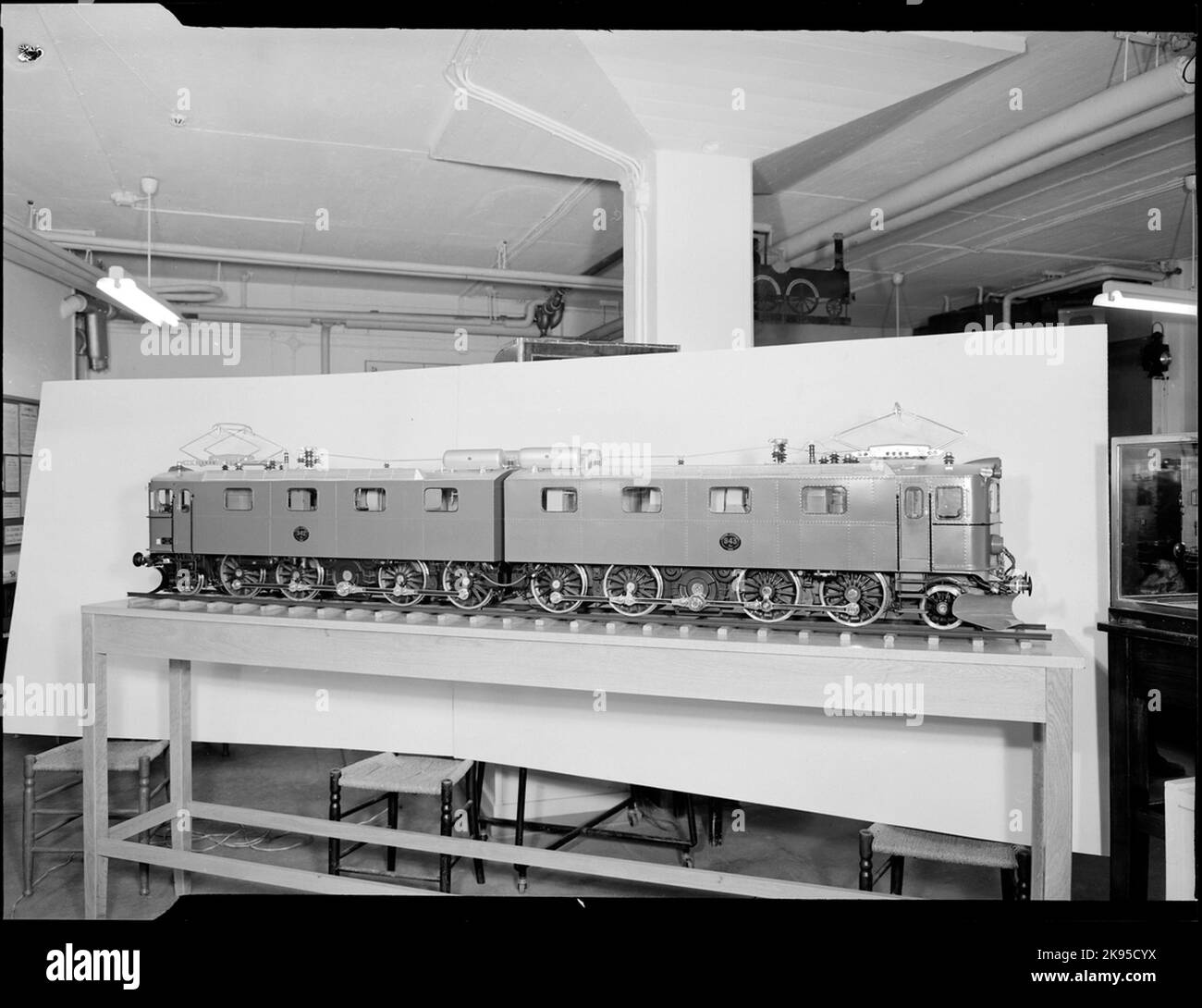 Model of Elllok, State Railways SJ DM 943 Stock Photo - Alamy