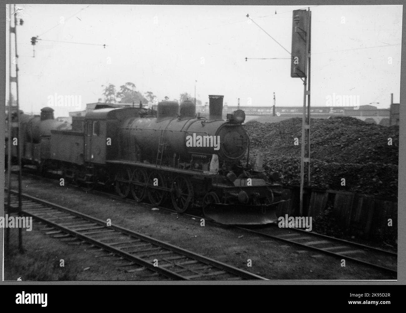 State Railways, SJ E2 1180. At Östersund's locomotive Stock Photo - Alamy