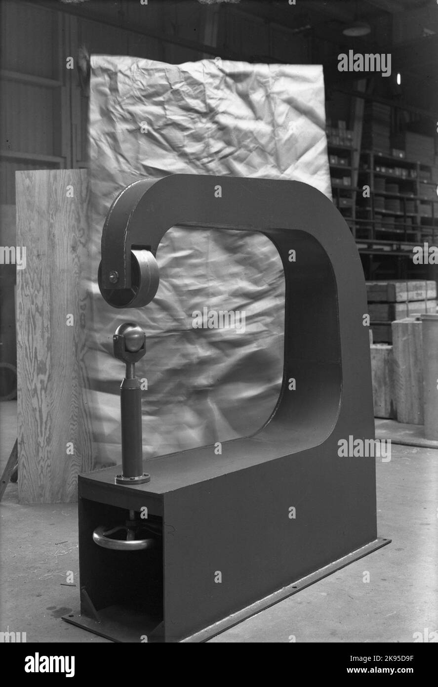 Driving machine for sheet metal work Stock Photo - Alamy