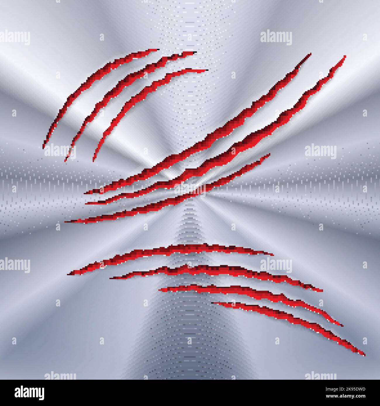 Realistic Predators Scar, Damage Mark Effects. Scratch Claw Animal and ...