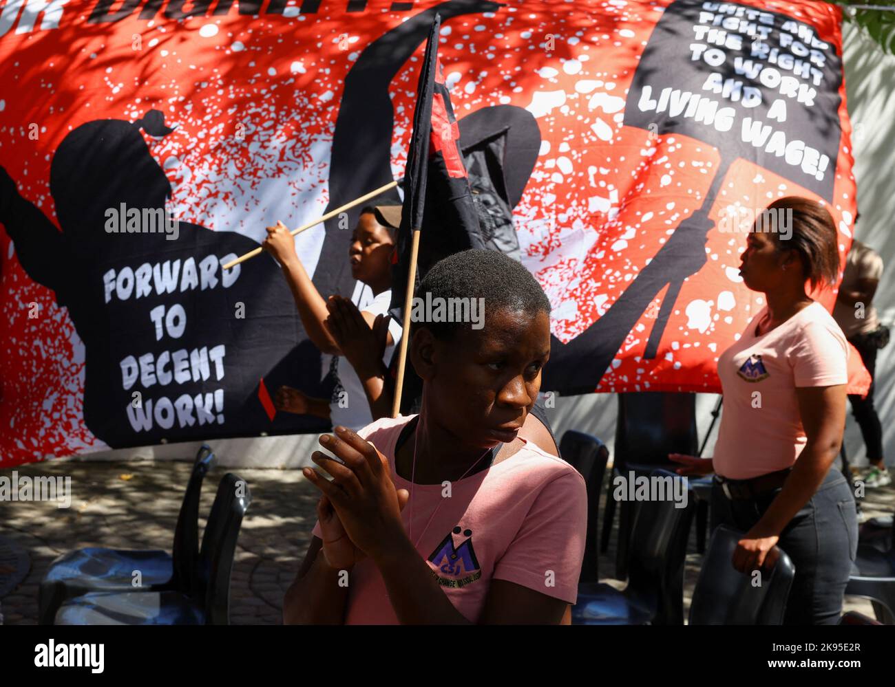 Service delivery protest south africa hi-res stock photography and ...