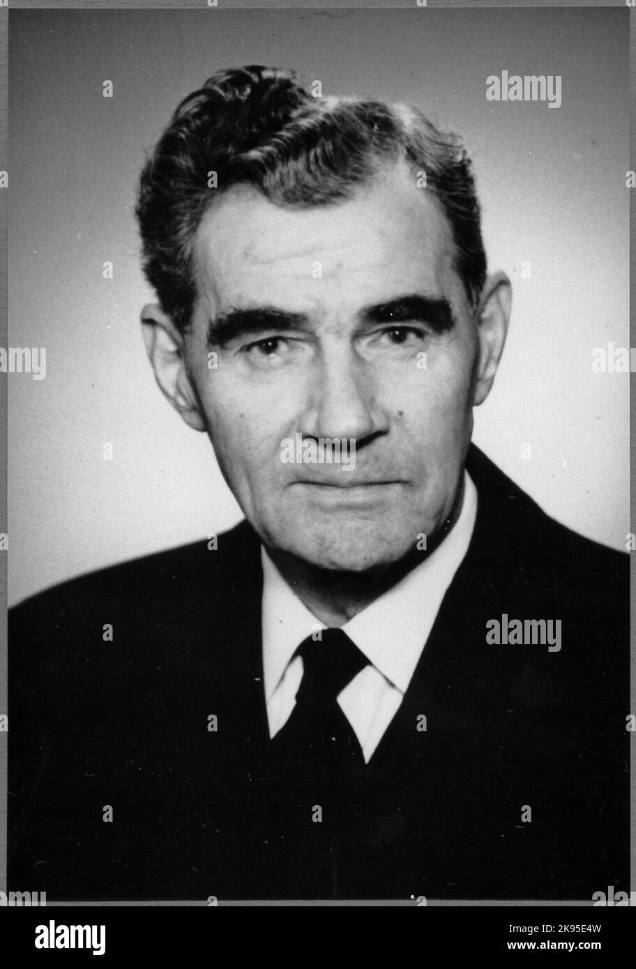 Sven Herman Andersson, station manager at Rydöbruk 1/1 1946 - 30/6 1954 ...