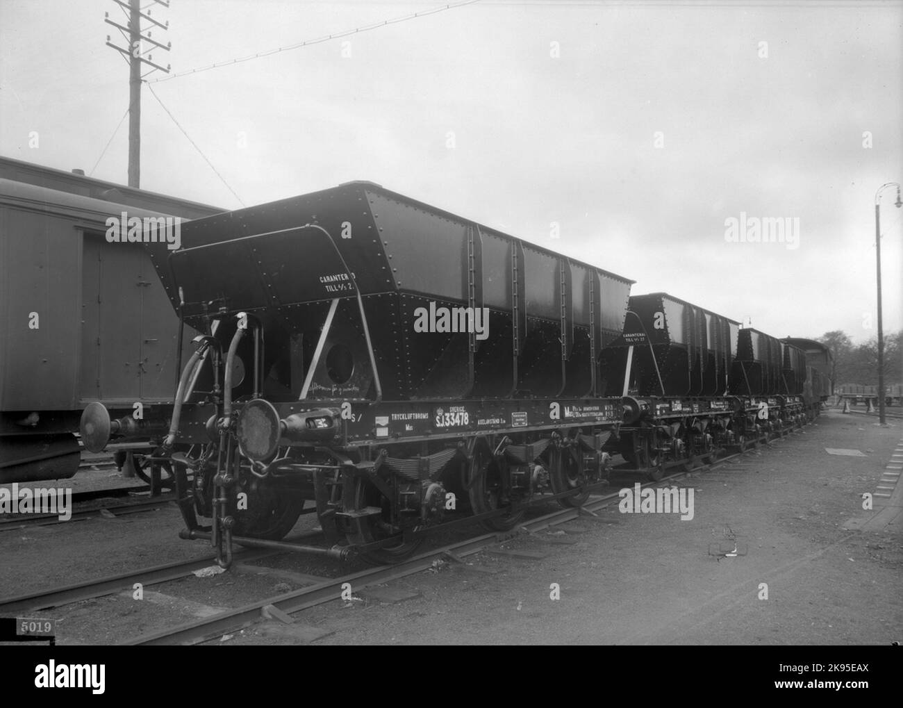 State Railways, SJ MAS 33478. Manufactured at Nohab, Nydqvist and Holm ...