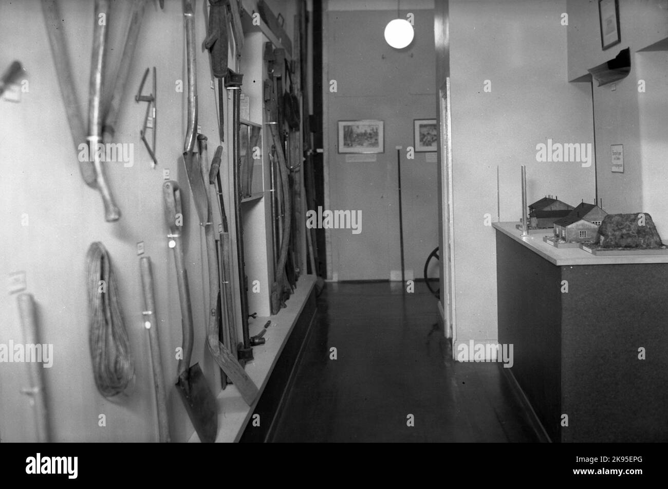 Rallar barracks and implements, the Railway Museum Stock Photo - Alamy