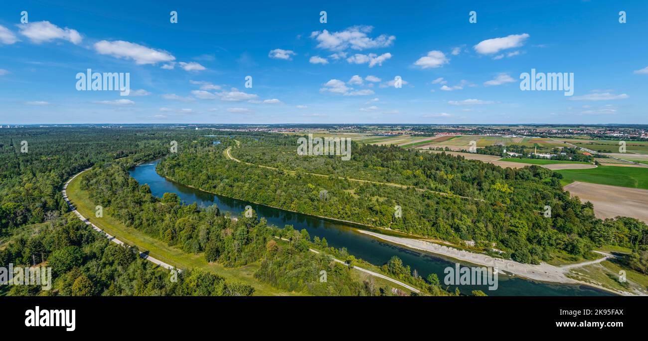 The beautiful landscape around the Mandicho Lake in Lech Valley from ...