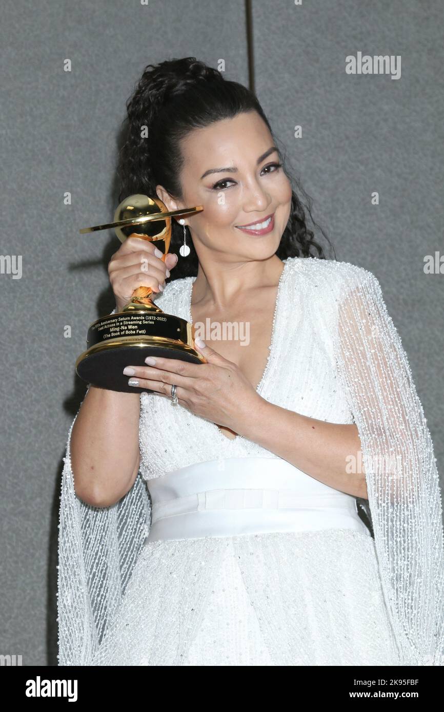 LOS ANGELES - OCT 25: Ming-Na Wen at the 50th Saturn Awards - Press ...