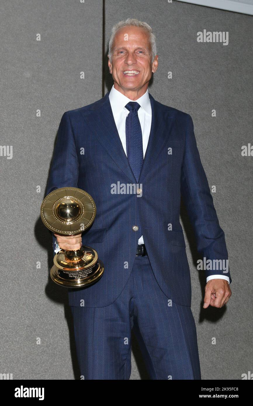 LOS ANGELES - OCT 25: Patrick Fabian at the 50th Saturn Awards - Press ...