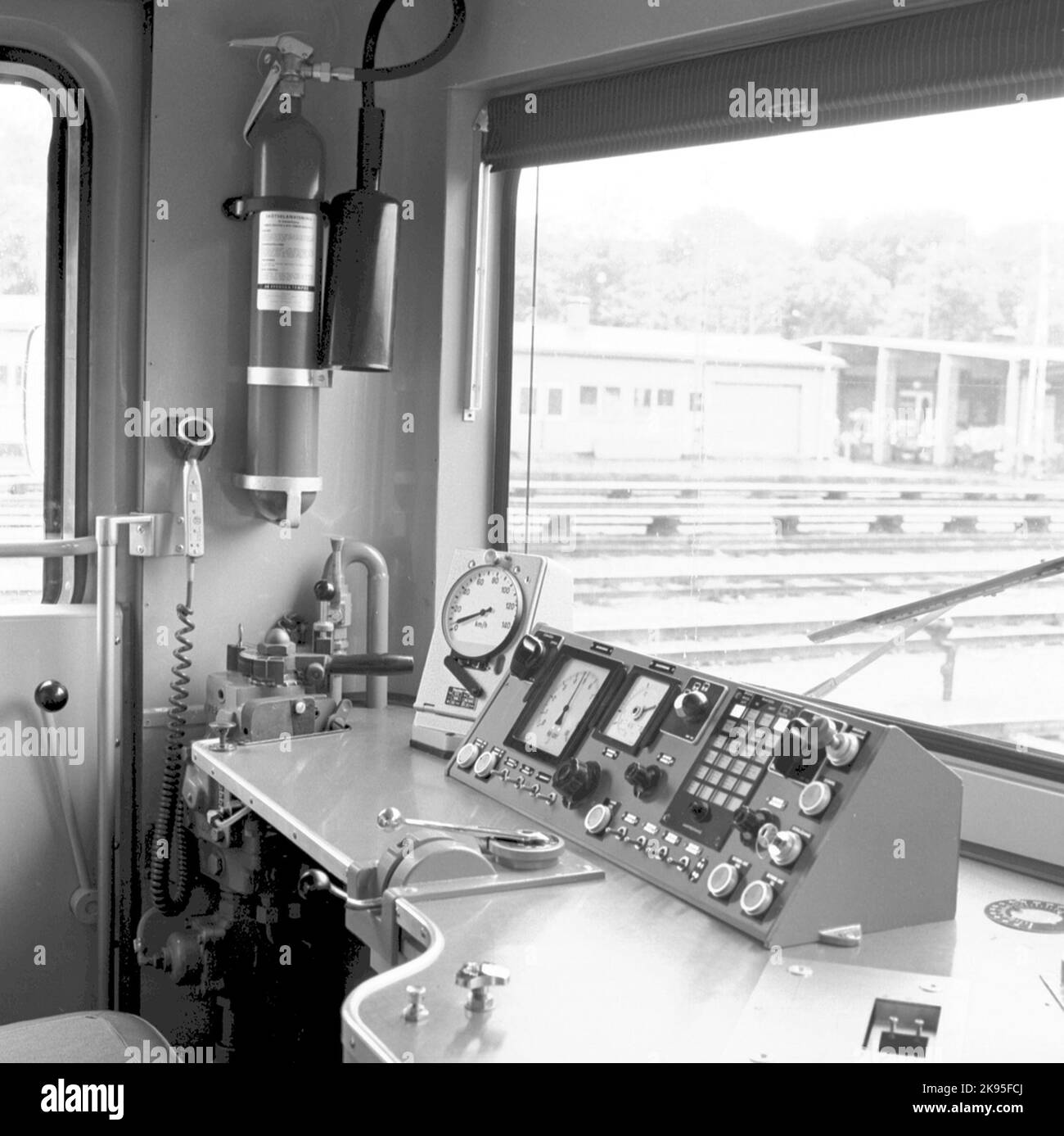 State Railways, SJ X1-B 3001. Local Traffic Train. Cab Stock Photo - Alamy