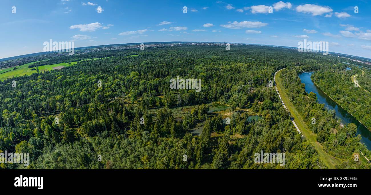 The beautiful landscape around the Mandicho Lake in Lech Valley from ...
