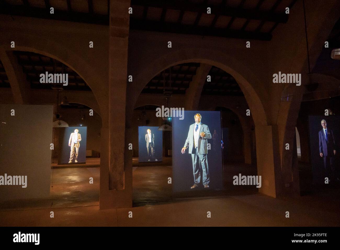 Italy, Sicily, Egadi Islands, Island of Favignana. Former processing ...