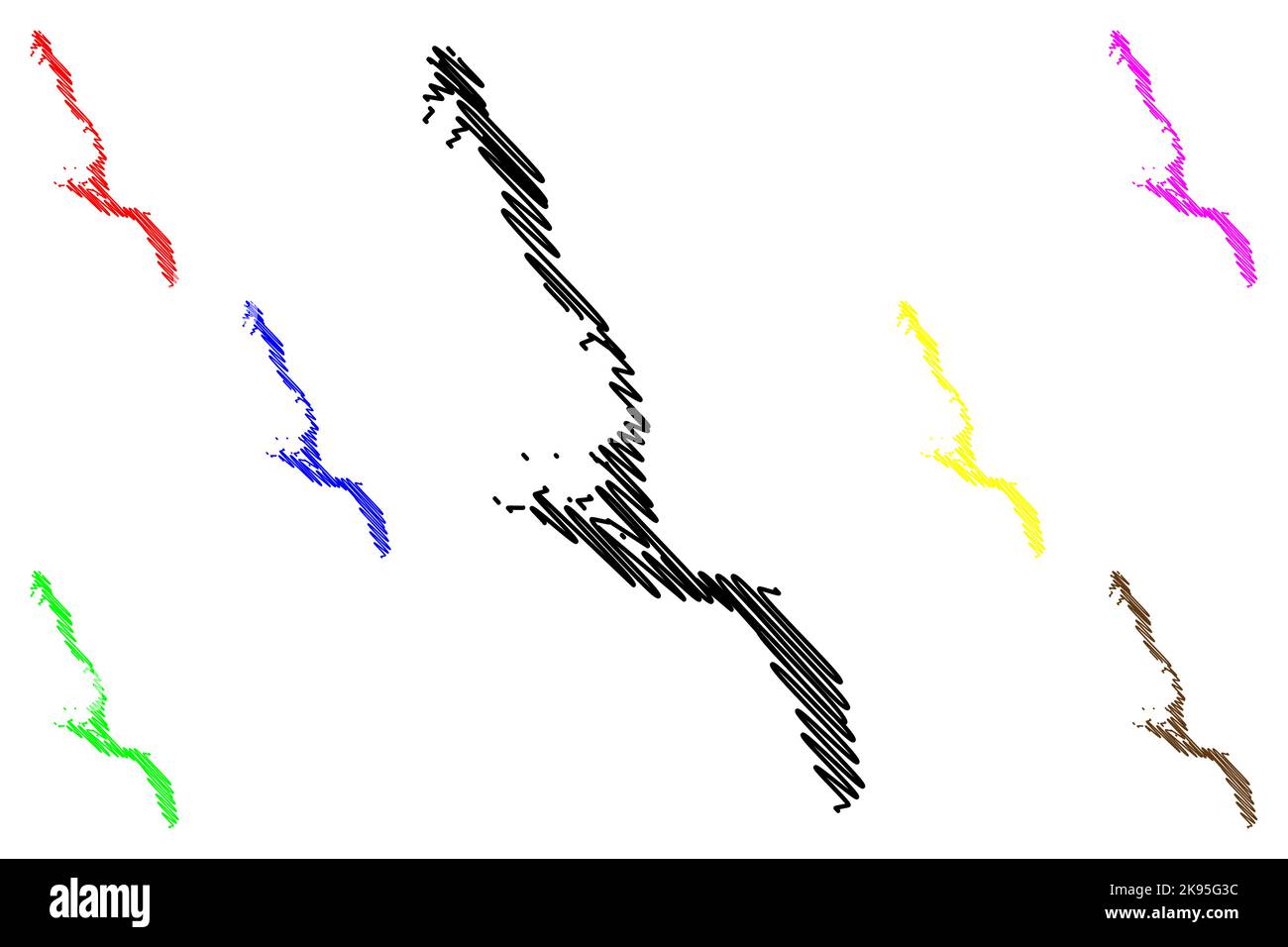 Long island (Commonwealth of The Bahamas, Cenrtal America, Caribbean ...