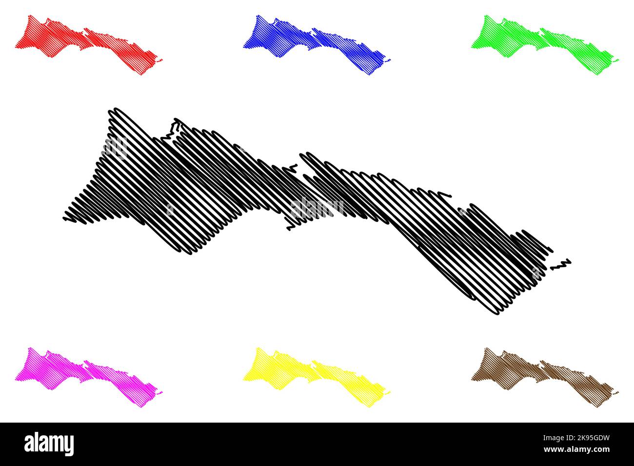 Mayaguana island (Commonwealth of The Bahamas, Cenrtal America ...