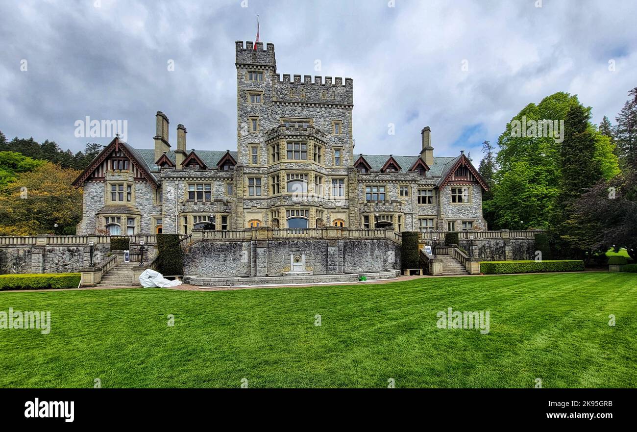 Hatley castle colwood hi-res stock photography and images - Alamy