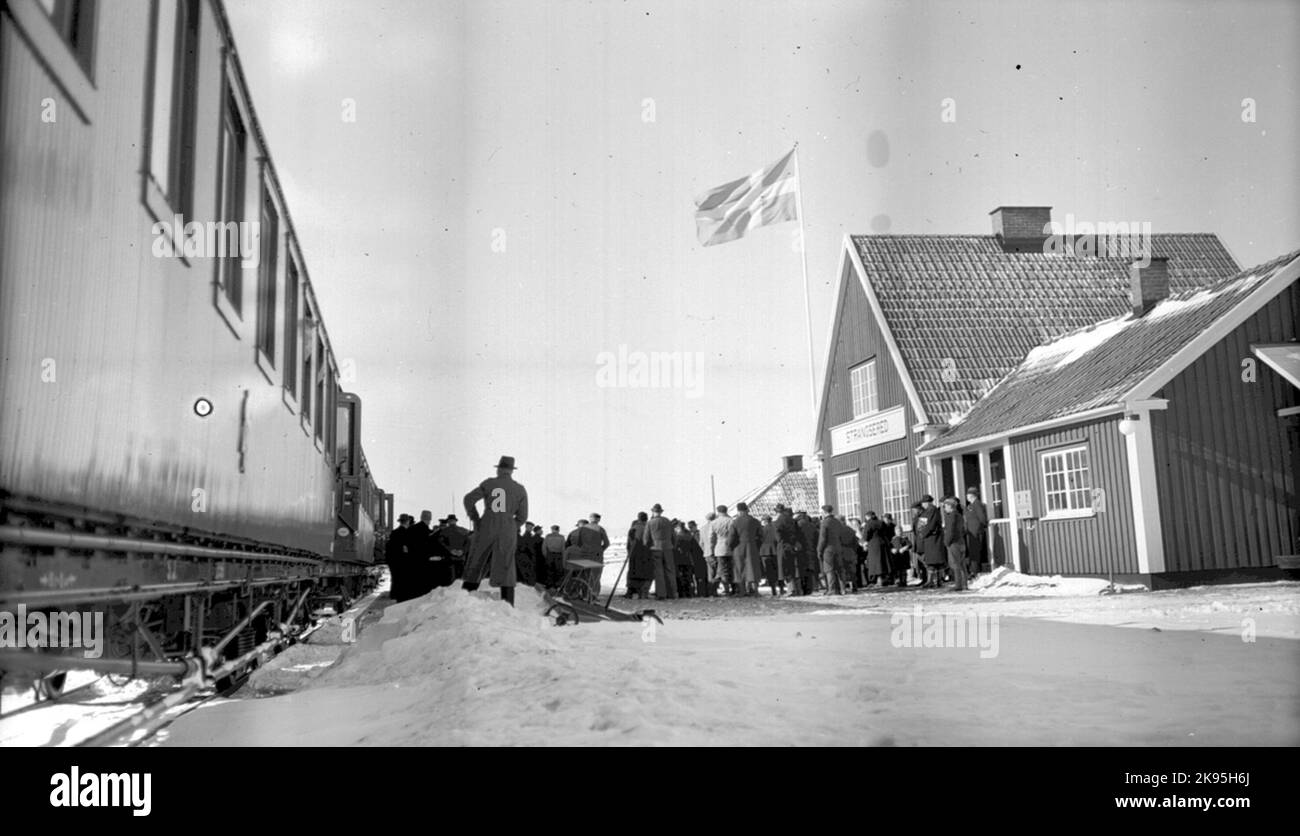 From the opening of the railway route Ulricehamn - Jönköping Stock ...