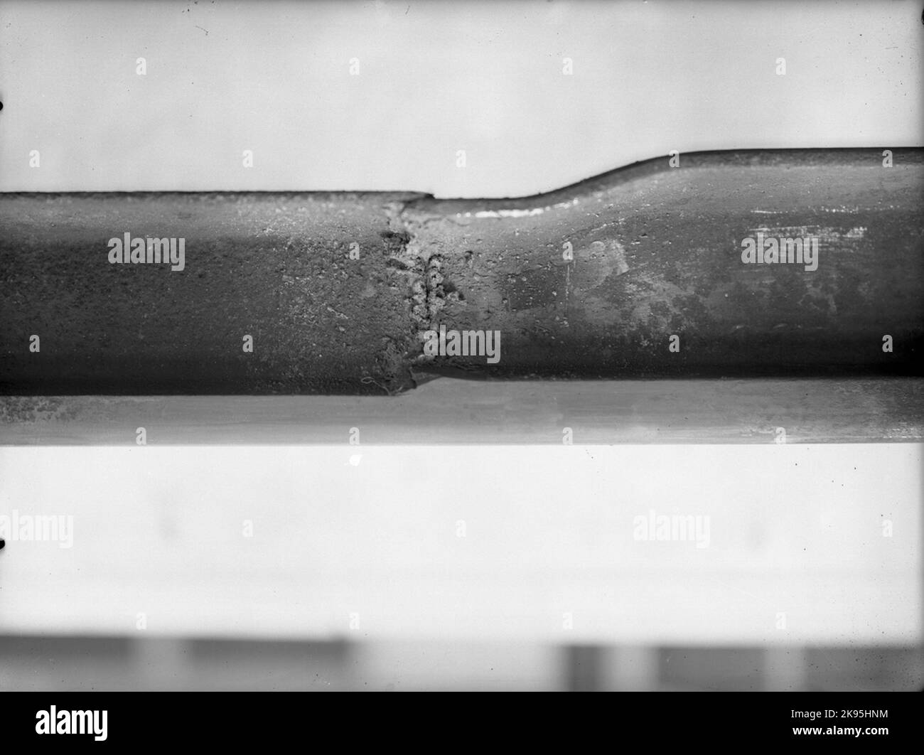 Welded train rails hi-res stock photography and images - Alamy