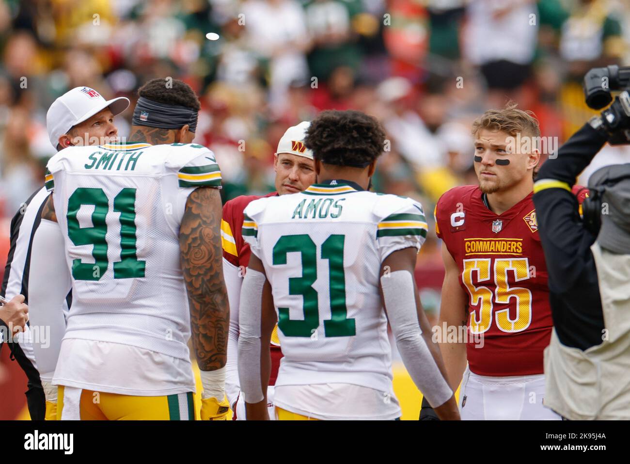 Green bay packers linebacker hi-res stock photography and images - Alamy