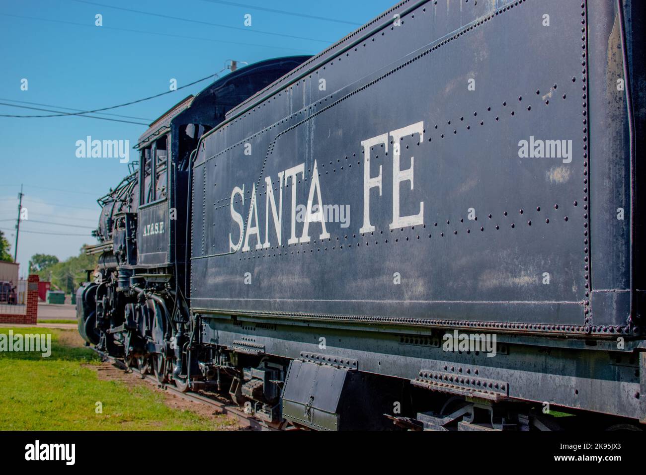 The side view of an old train wagon, close-up Stock Photo - Alamy