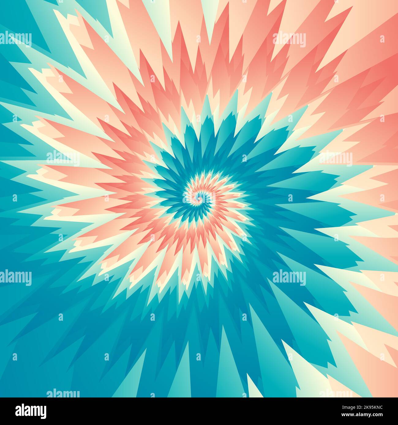 An abstract swirl backdrop in blue and pink colors - a tie-dye pattern ...