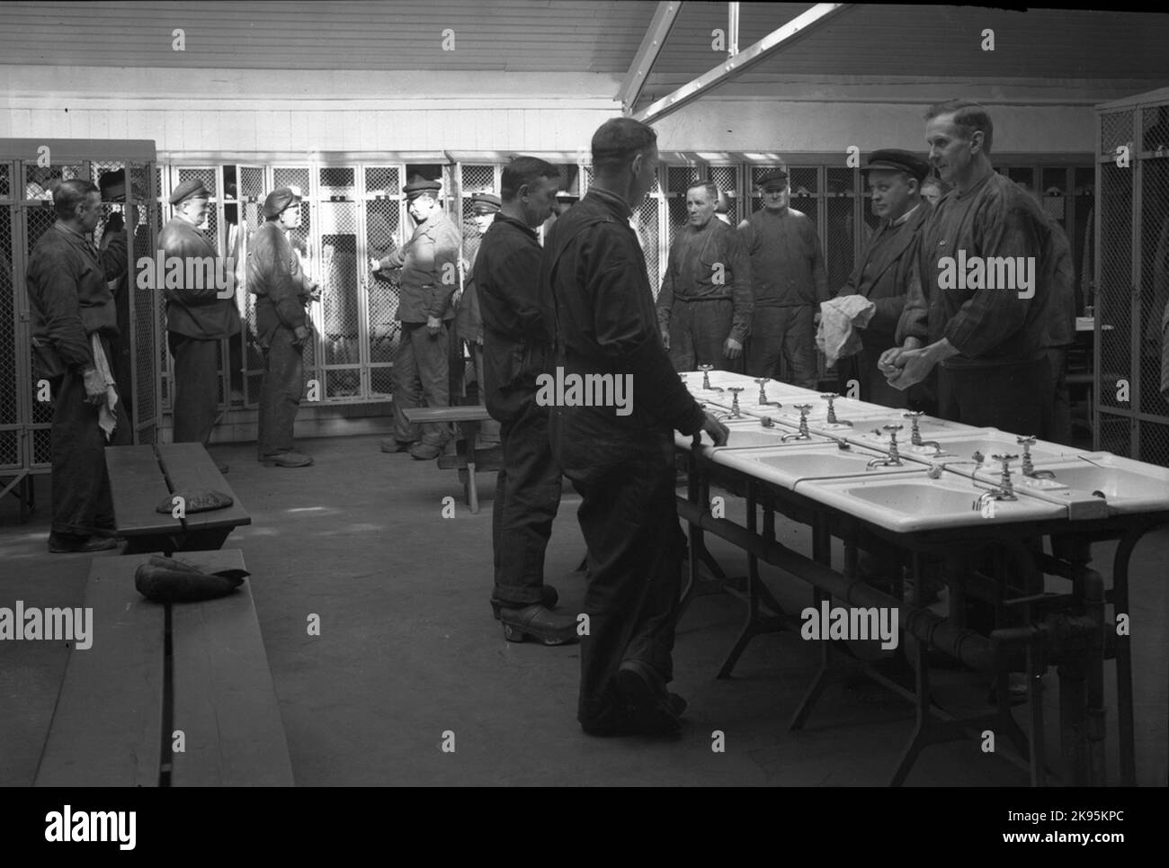 Changing room, workshop Stock Photo - Alamy