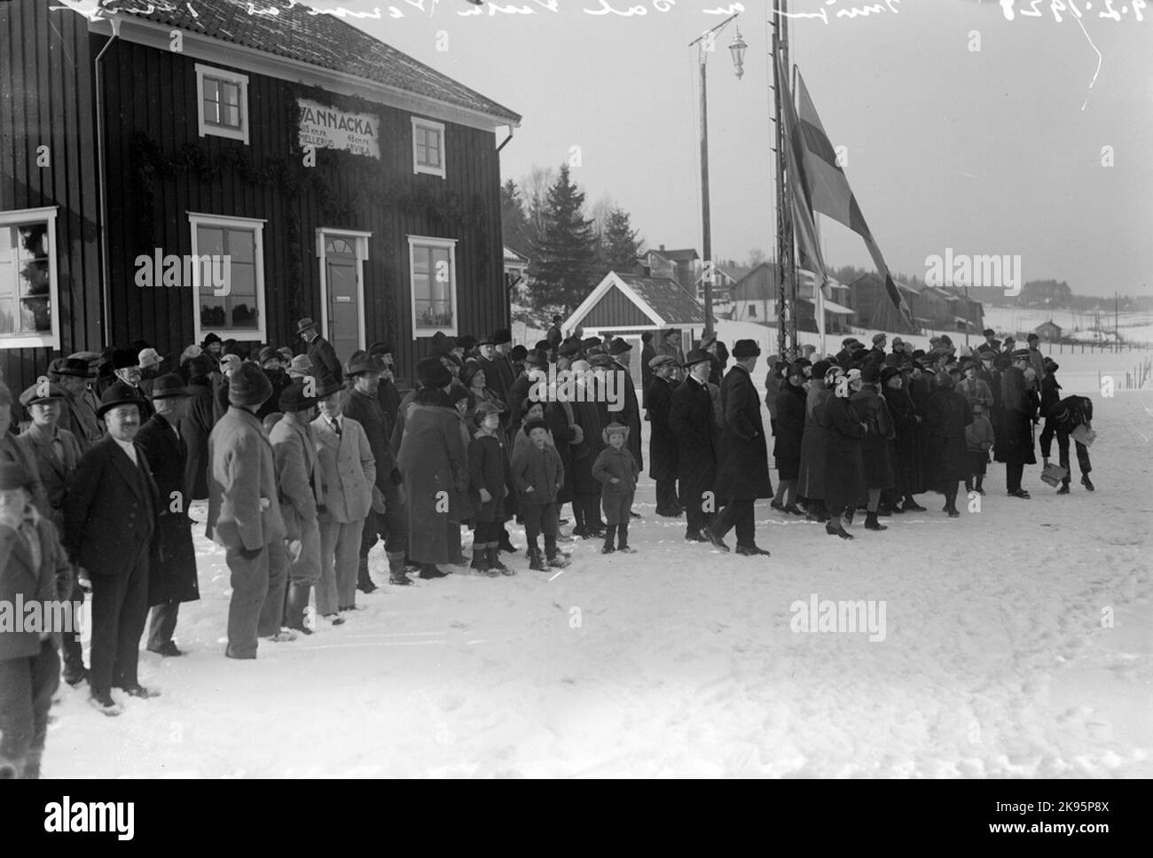 The station in the friend. Inauguration of Dal - Western Värmland ...