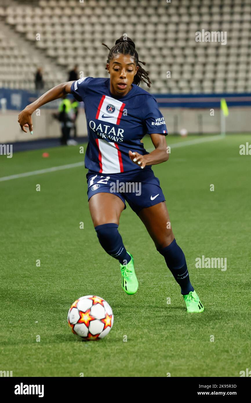 PARIS, France. , . 12 Ashley Lawrence during the UEFA Women's Champions ...