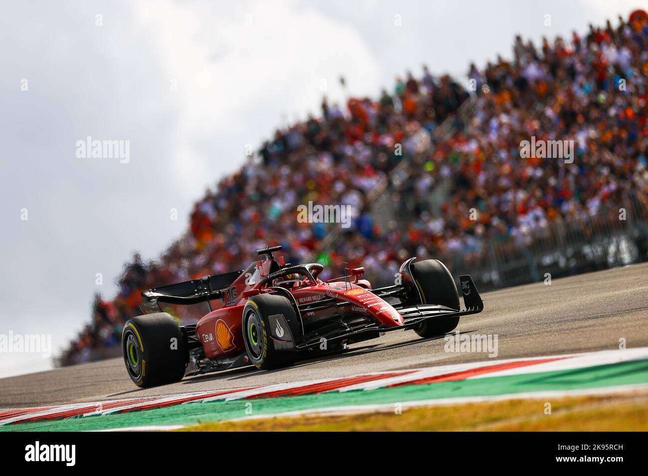 AUSTIN, TEXAS, USA on 23. OCTOBER 2022; #16, Charles LECLERC, MCO, Team ...