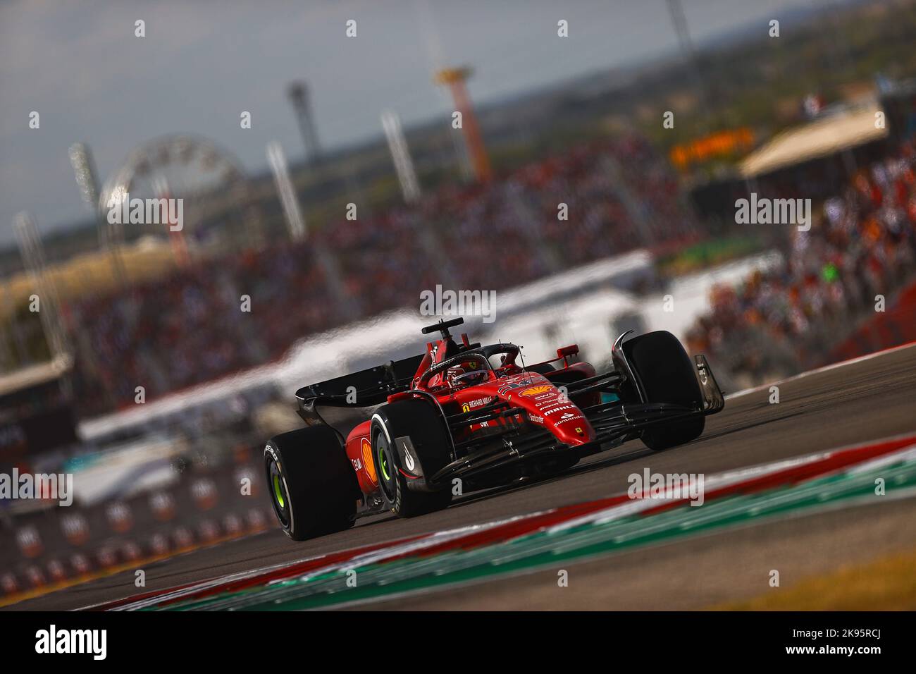 AUSTIN, TEXAS, USA on 23. OCTOBER 2022; #16, Charles LECLERC, MCO, Team ...