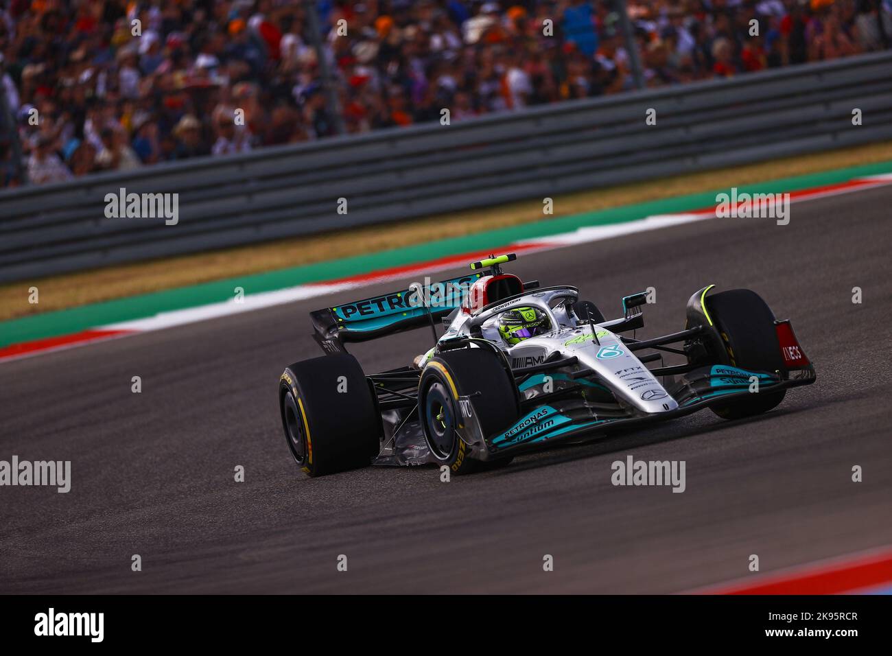 AUSTIN, TEXAS, USA on 23. OCTOBER 2022; #44, Lewis HAMILTON, GBR ...