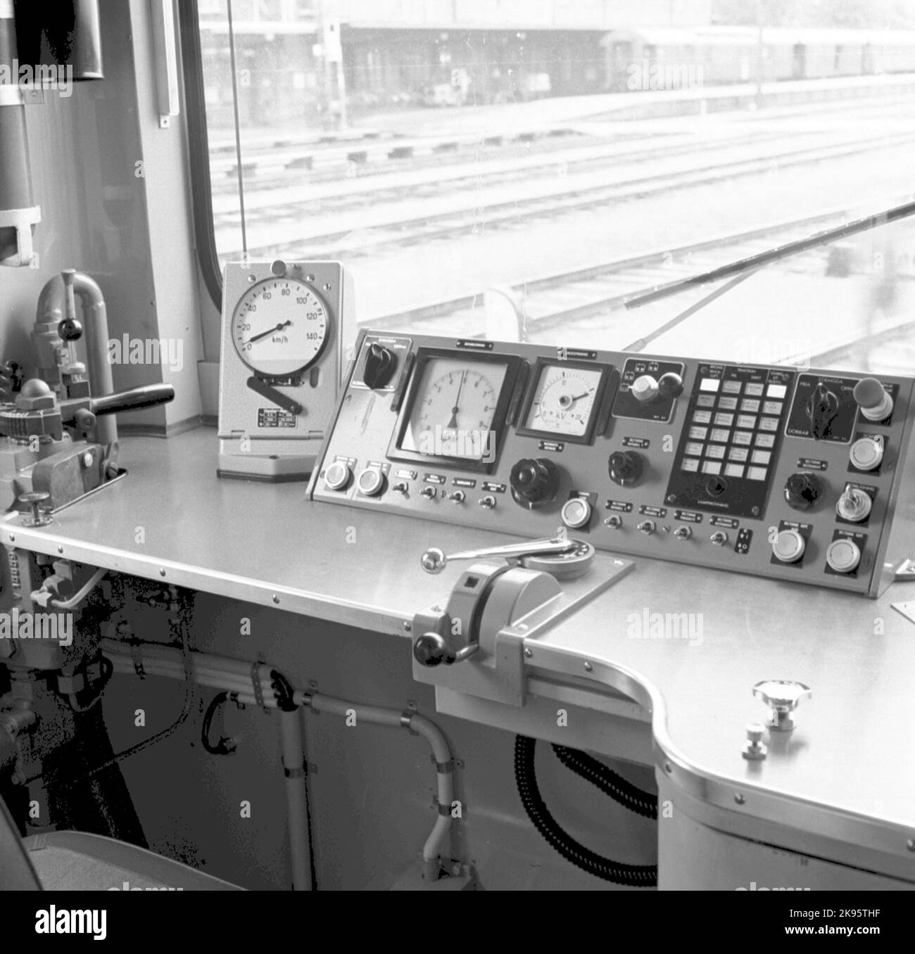 State Railways, SJ X1-B 3001. Local Traffic Train. Cab Stock Photo - Alamy