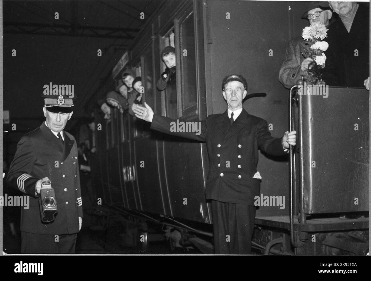 Last train on Krylbo - Norberg Railway. KNJ CARE CARD 4. Conductor ...