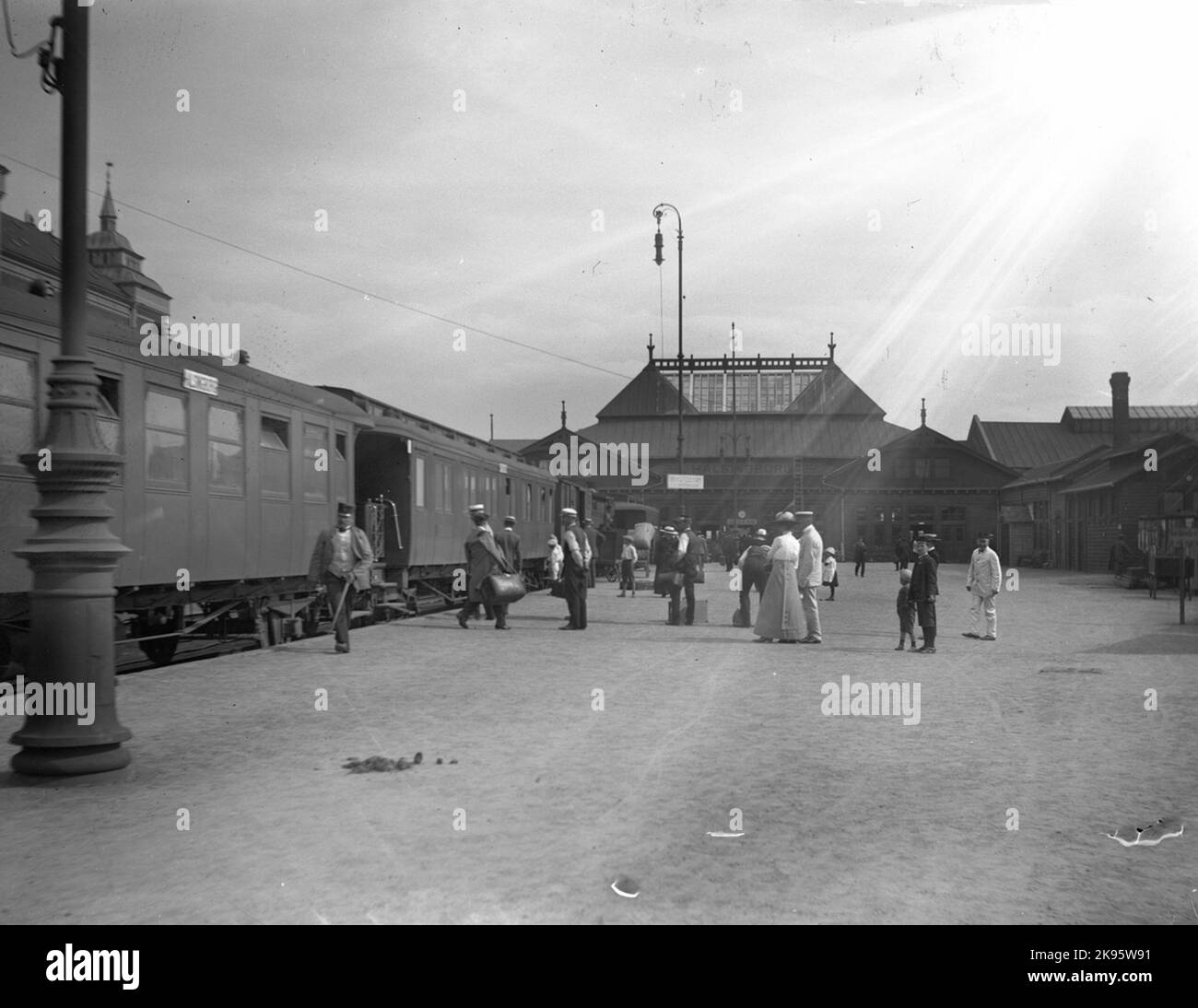 Skåne - Halland Railway, SHJ, Helsingborg Ferry Station Stock Photo - Alamy