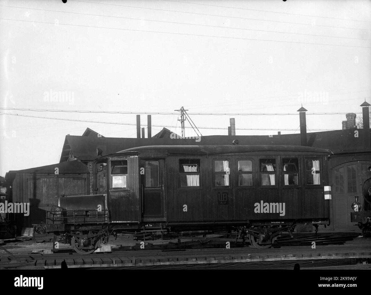 Uddevalla - Lelångens Railway, ULB Motorvagn 1. ULB was nationalized in ...