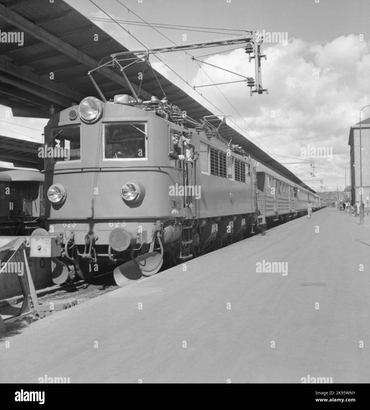 Sweden sj train Black and White Stock Photos & Images - Alamy