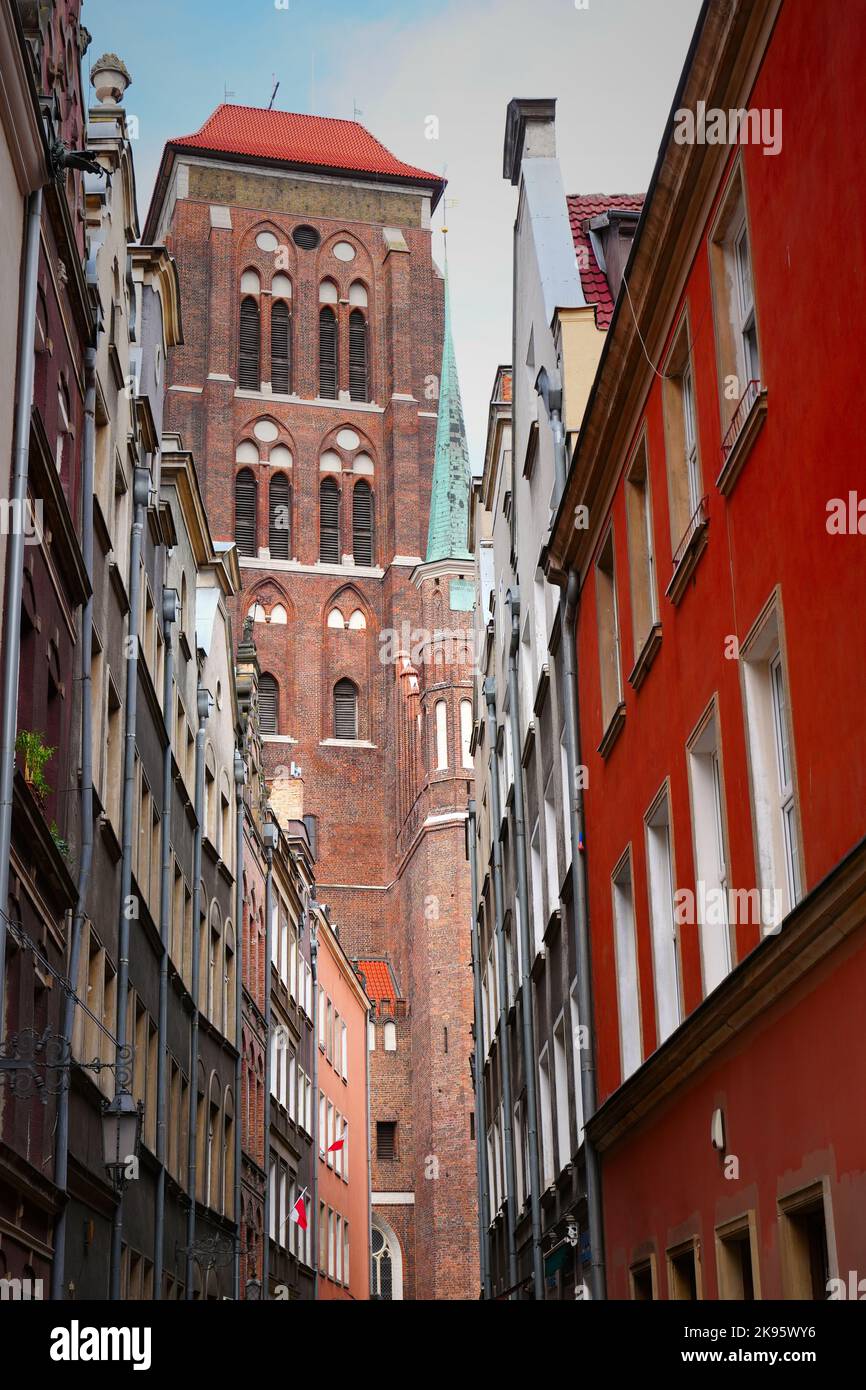 Gdansk old tow , Poland. Also known as Danzig and the city of amber ...