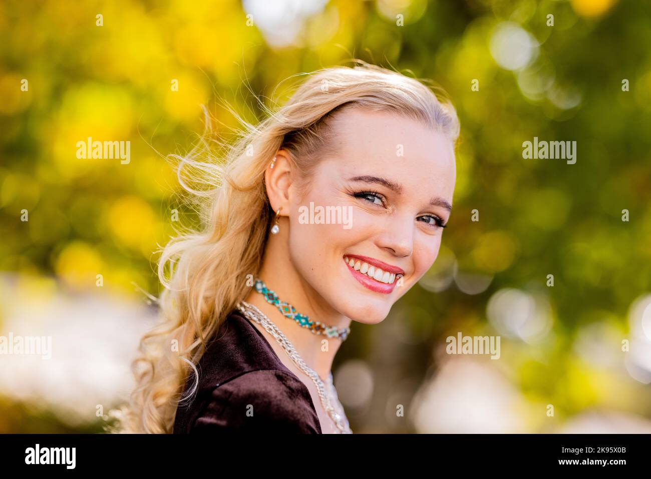 Cologne, Germany. 26th Oct, 2022. Lilly Joan Gutzeit, actress, stands ...